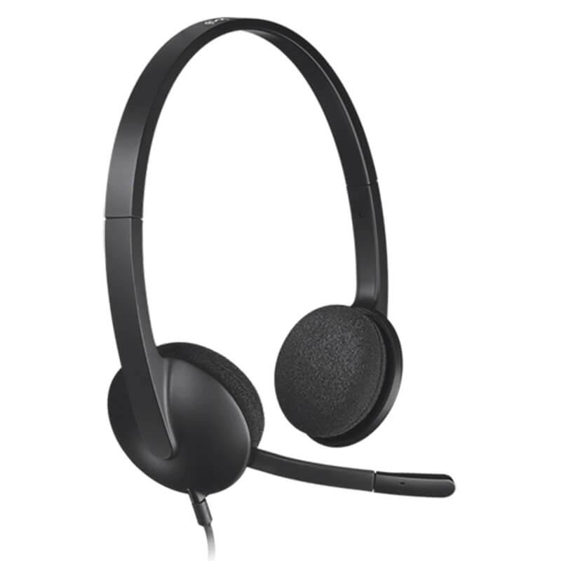 Buy Now - Logitech H340 USB Headset with Noise-Cancelling Mic